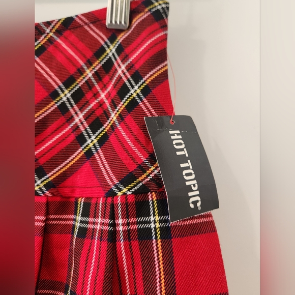 Royal Bones | Skirts | Nwt Royal Bones By Tripp Hot Topic Red Tartan ...